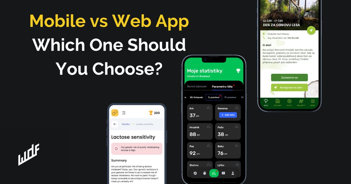 Mobile vs Web App: Which One Should You Choose? - WDF: Cutting-edge ...